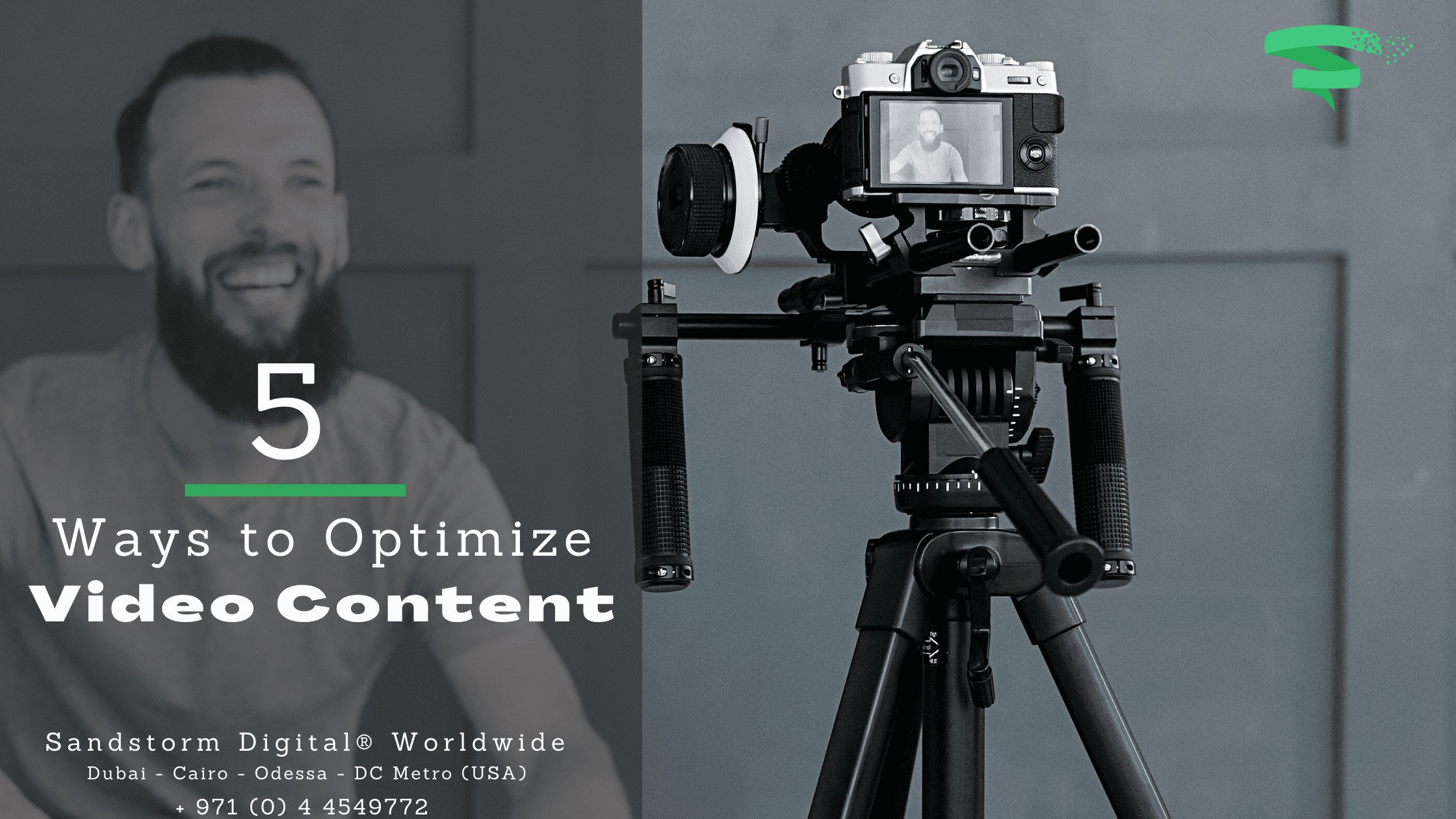 5 Ways To Optimize Video Content | Sandstorm Digital ® Worldwide