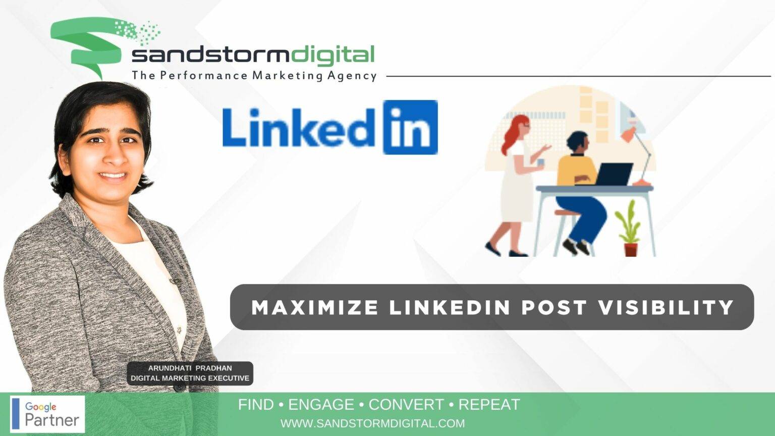 Maximize LinkedIn Post Visibility | Sandstorm Digital