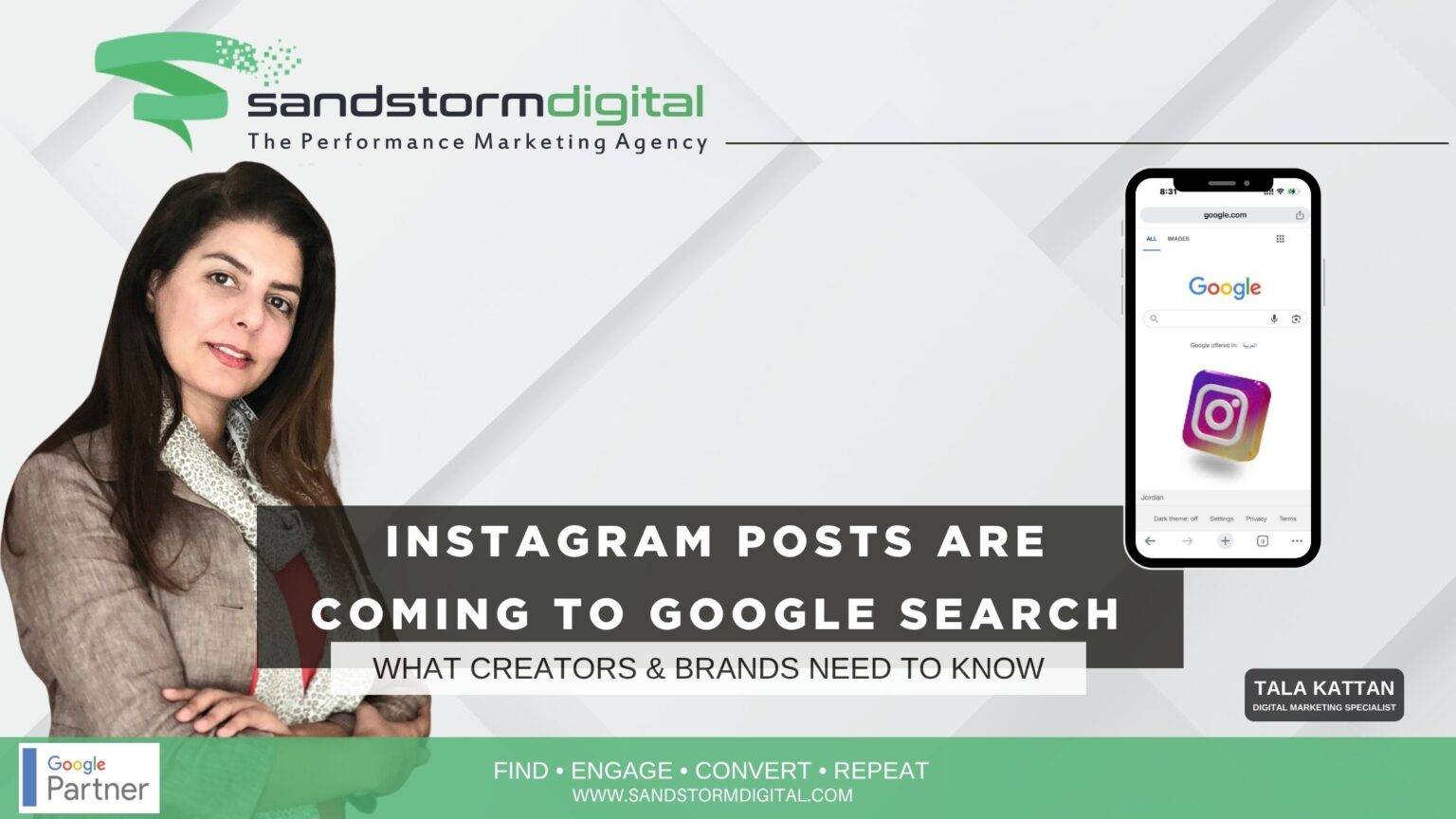 Instagram Posts Are Coming To Google Search | Sandstorm Digital