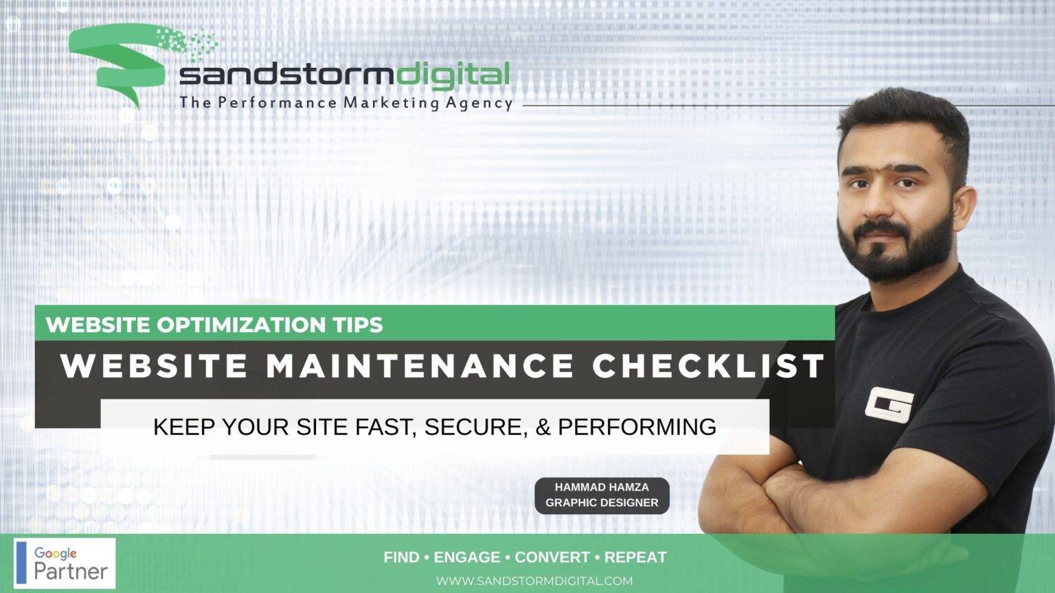 Website Maintenance Checklist | Sandstorm Digital